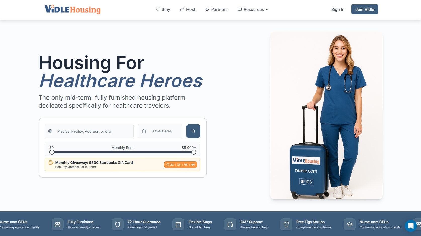 Vidle Housing | Travel Healthcare Housing